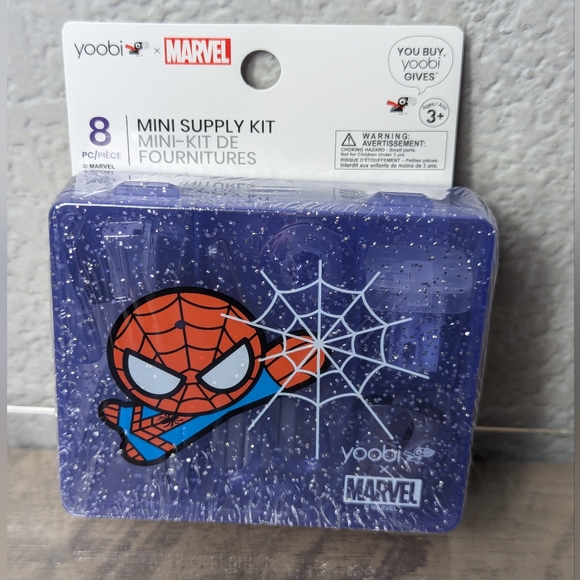 Yoobi | Office | Yoobi X Marvel Spiderman Mini Office Supply Kit New In ...